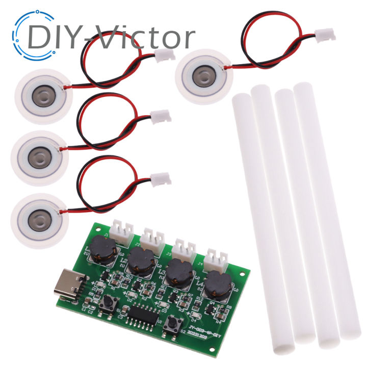 Type-C USB Mini Humidifier DIY Kits Mist Maker and Driver Circuit Board ...