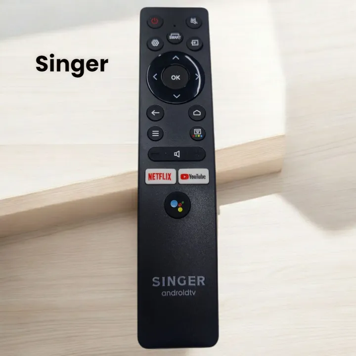 SINGER VISTA Android Led Tv Remote Control with voice. | Daraz.com.bd