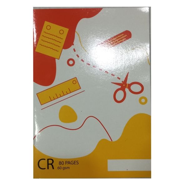 Super Brand CR Blank Book 80 Pages - 01 book | Daraz.lk