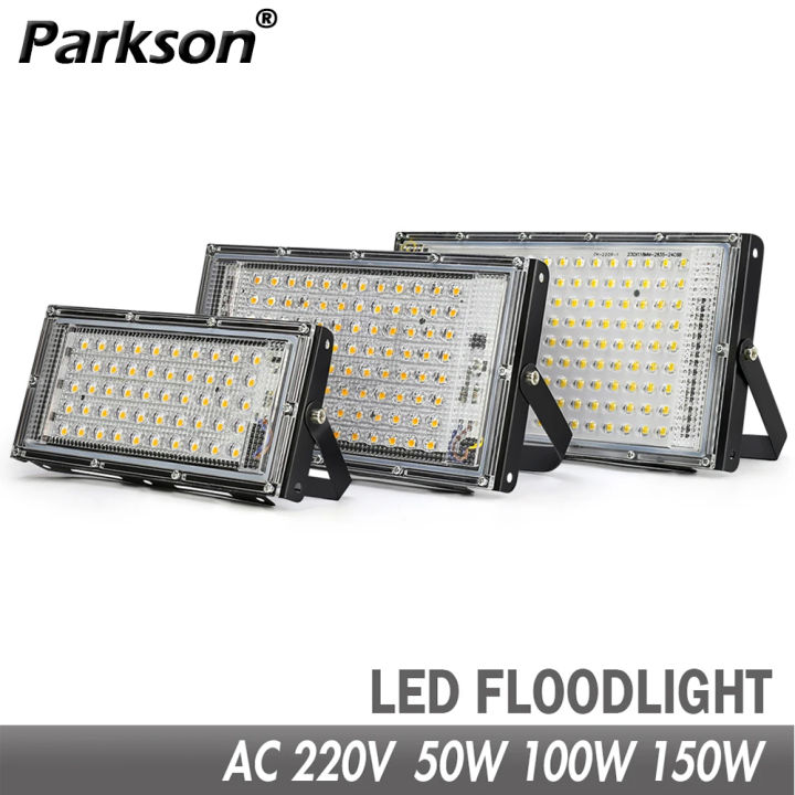 50W 100W 150W Led Flood Light IP65 Waterproof AC 220V Outdoor ...