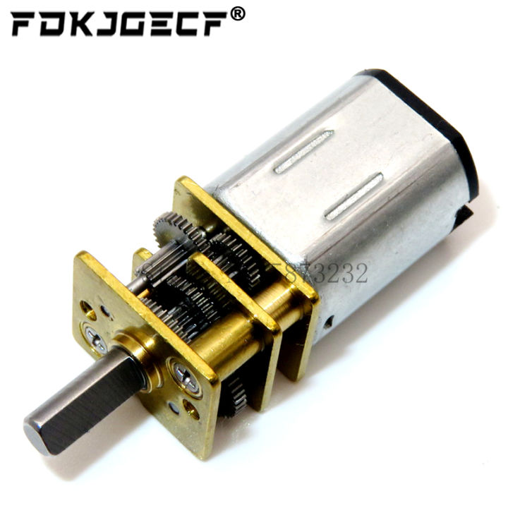 DC 3V/6V/12V N20 Mini Micro Metal Gear Motor with Gearwheel DC Motors ...