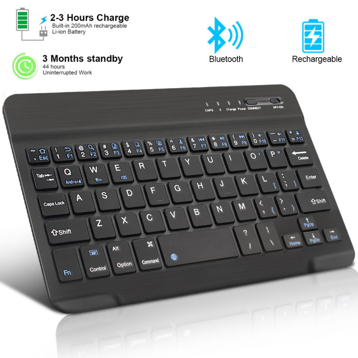 Bluetooth Wireless Keyboard Mini Keyboard For Laptop Tablet Phone Ipad ...