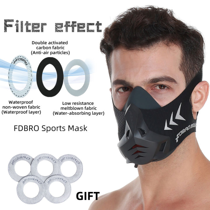 MMA Cardio Workout 3.0 Running Resistance Elevation Endurance Mask for ...
