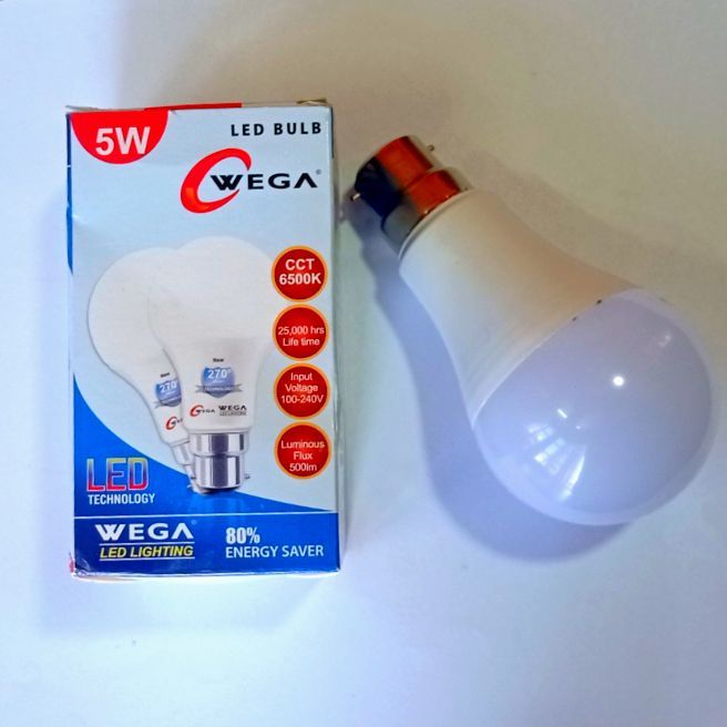 Wega LED Bulb 5 Watts 2 Years Warranty | Daraz.com.np