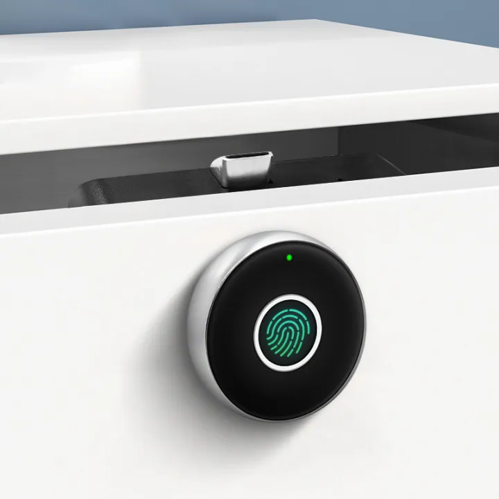 YRHAND Fingerprint Drawer fingerprint battery Cabinet lock Keyless ...