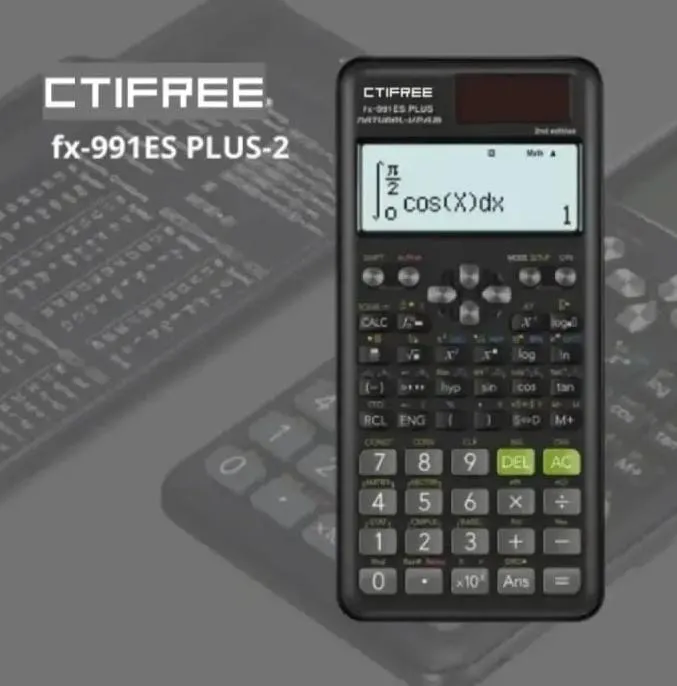 CTIFREE FX-991ES Plus2 Scientific Calculator 417 Functions | Daraz.pk