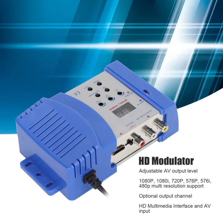 HD Modulator PAL NTSC Format Drive HD Multimedia Interface AV to RF ...