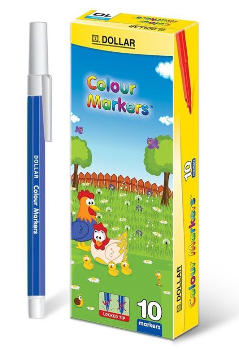 Dollar simple marker 10PC pack | Daraz.pk