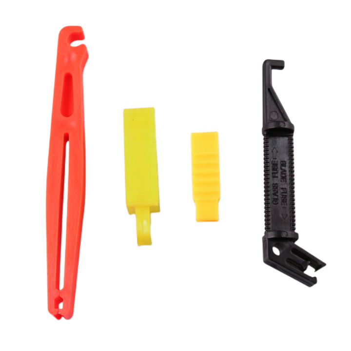 4Pcs Blade Fuse Puller Car Fuse Extractor Fuse Removal Tool Blade Fuse ...