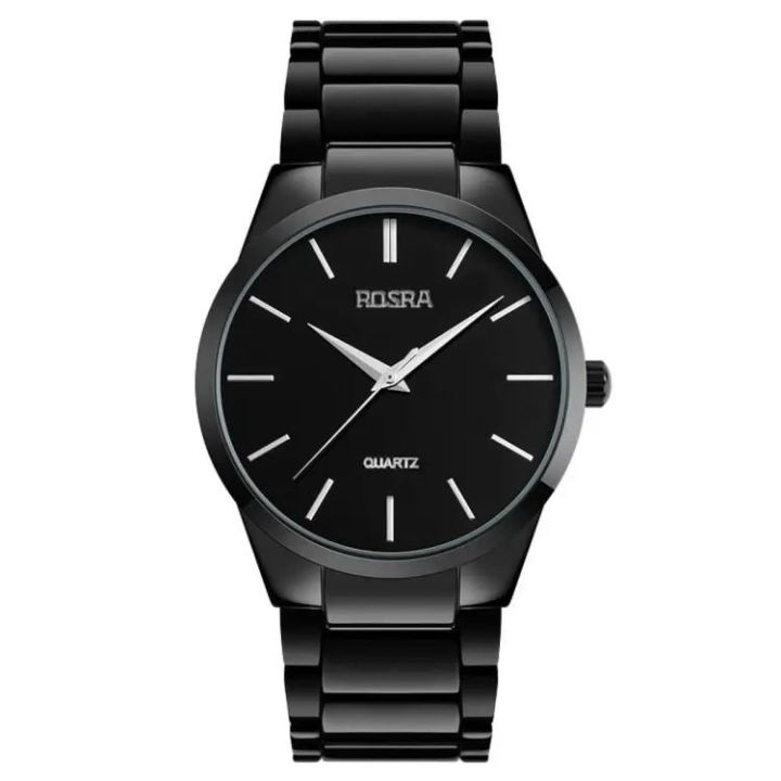 Latest Rosra Fashion Stainless Steel Quartz Casual Wrist Watch For Man ...