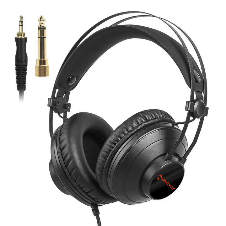 Studio Monitor Headphones Wired Over Ear Audio Recording Monitor ...