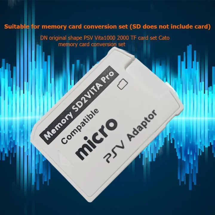 SD2VITA 6.0 Memory Card Adapter for PlayStation Vita PSV 1000 2000 3.65 ...