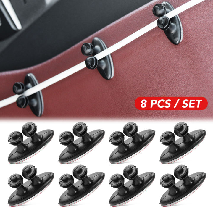 Car Wire Cable Holder Cable Manager for Mobile Phone Charger Cable Line ...