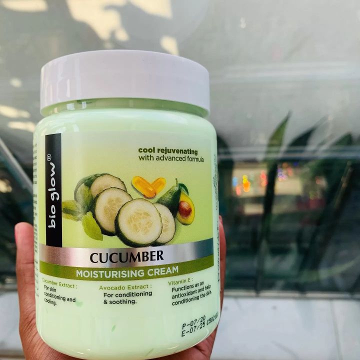 Bio Glow Cocumber Face & Body Moisturizing Cream 500ml | Daraz.lk
