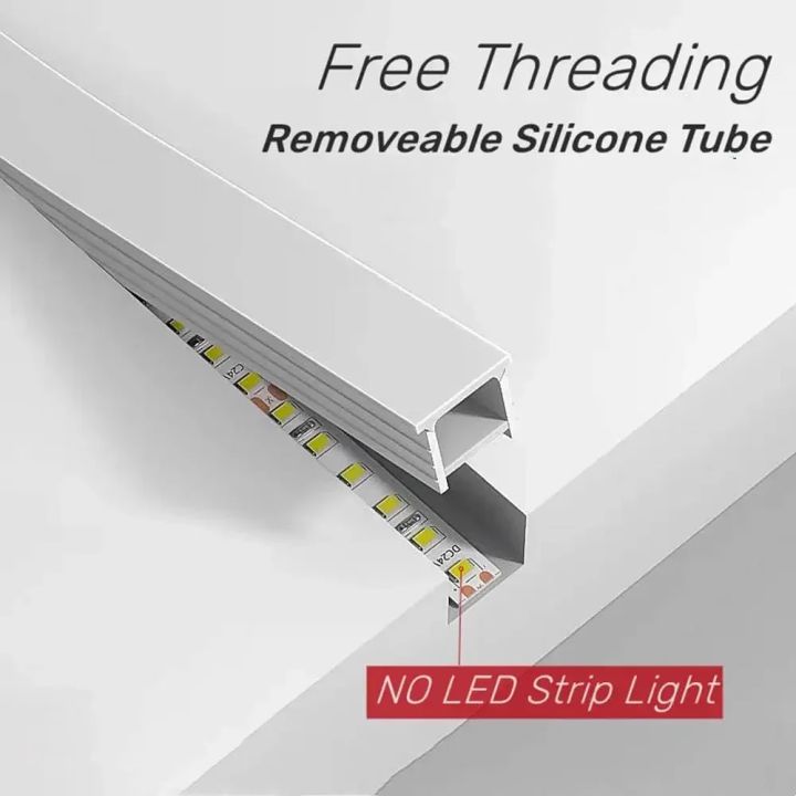 1-5M Embedded LED Neon Tube Silica Gel Covering Silicone Waterproof for ...