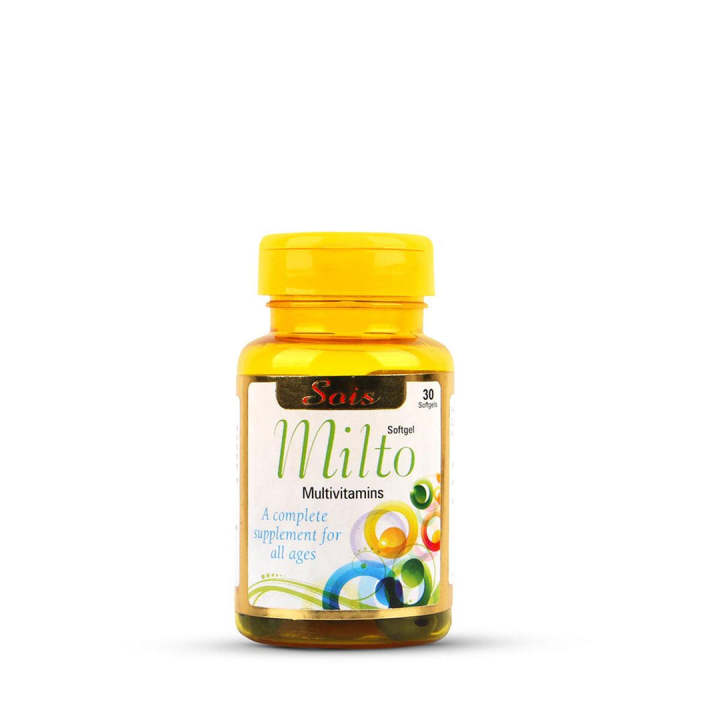 Milto Multivitamin Softgels 30’s Jar | Energy Booster, Ginseng Extract ...