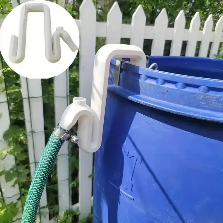 No-Drill Overflow Pipe Effortless Auto Drain & Fill Rainwater Transfer ...