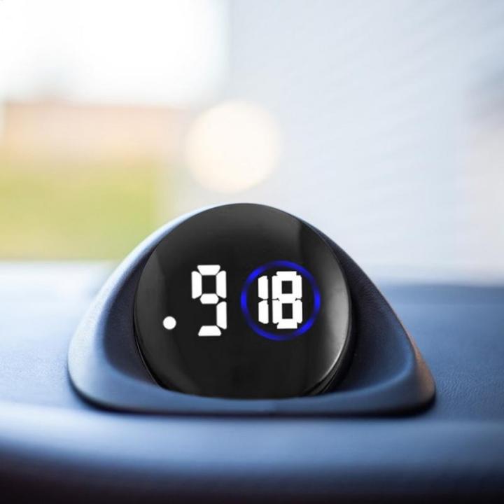 Car Clock Dash Clock Compact Noctilucous Car Dashboard Clock Waterproof ...
