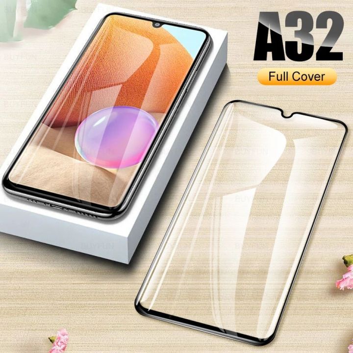 Samsung A32 5G Full Coverage OG Glass Screen Protector with Tempered ...