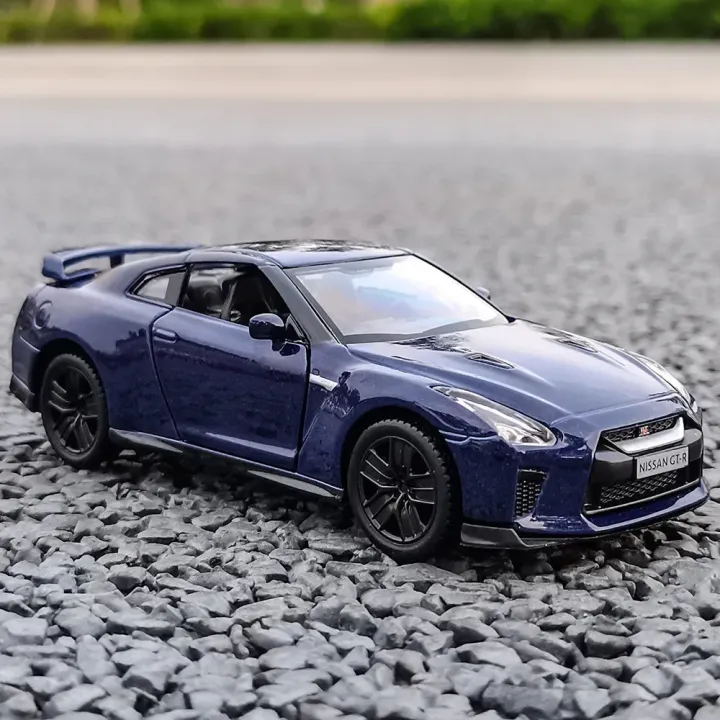 1:36 Nissan GTR R35 Super car Simulation Exquisite Diecast Toy Vehicles ...
