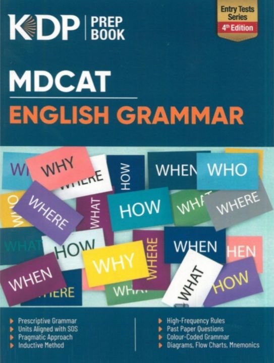 Kips English Grammar Prep book for MDCAT 2026 Edition | Daraz.pk