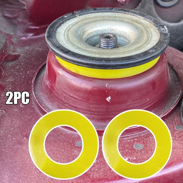 2X Silencer Pad Rubber Bushing Dampers Universal Front Strut Tower ...