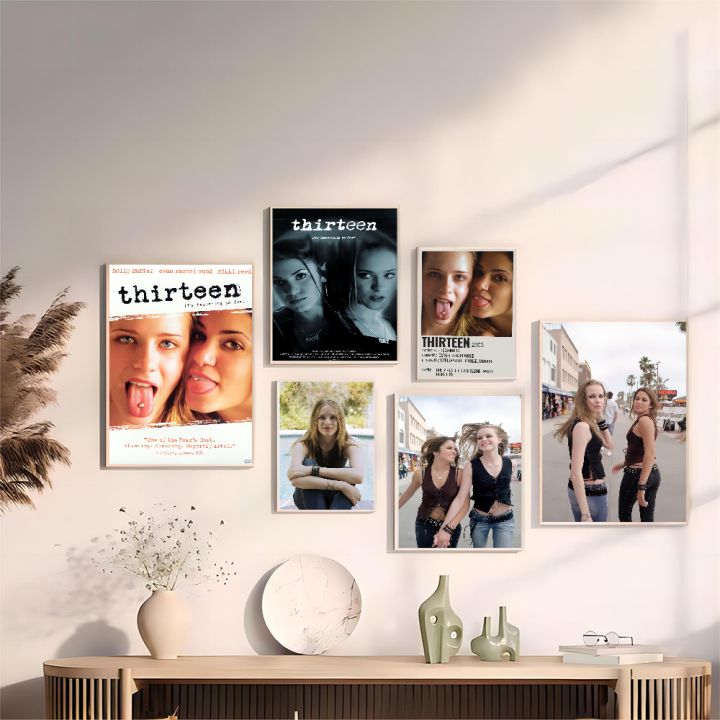 Thirteen Movie Film Poster Anime Posters Sticky Whitepaper Sticker DIY ...