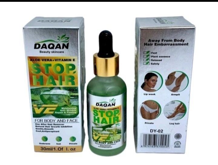 DAQAN STOP HAIR 99% Oil Free – Aloe Vera + Vitamin E | Daraz.pk