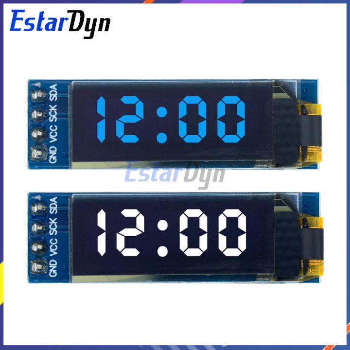 0.91 Inch OLED Module 0.91" White/Blue OLED 128X32 OLED LCD LED Display ...