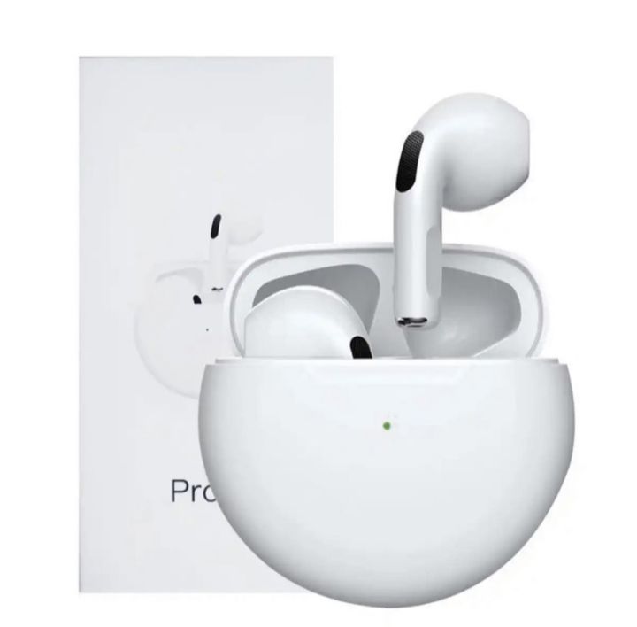 New Ear Pods Pro 6 Wireless Earbuts Blutooth Heatset | Daraz.lk