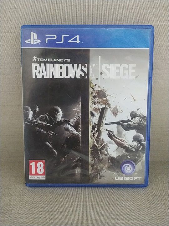 Ps4 DVD Tom Clancy's rainbow six siege used | Daraz.pk