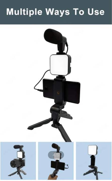 Vlogging Video Making Kit AY-49 for Live Streaming Vlogging Self ...