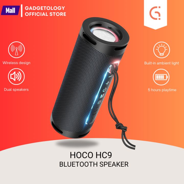 Hoco HC9 Wireless Speaker Dazzling Pulse Sports Portable Bluetooth ...