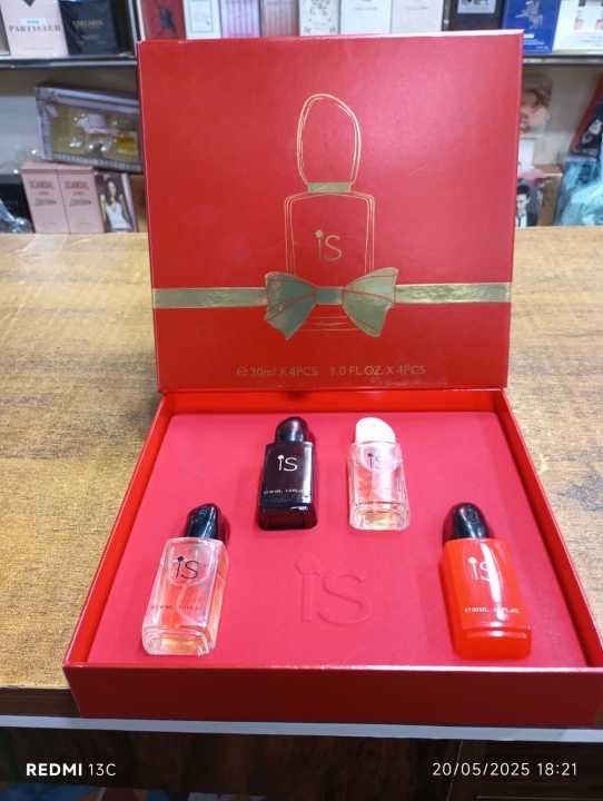 pack of 4 perfume set for girls 30ml each bottle premium quality long ...