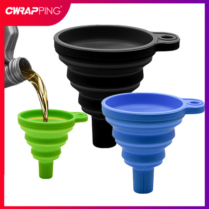 Car Engine Funnel Silicone Liquid Funnel Washer RFOldable Portable ...