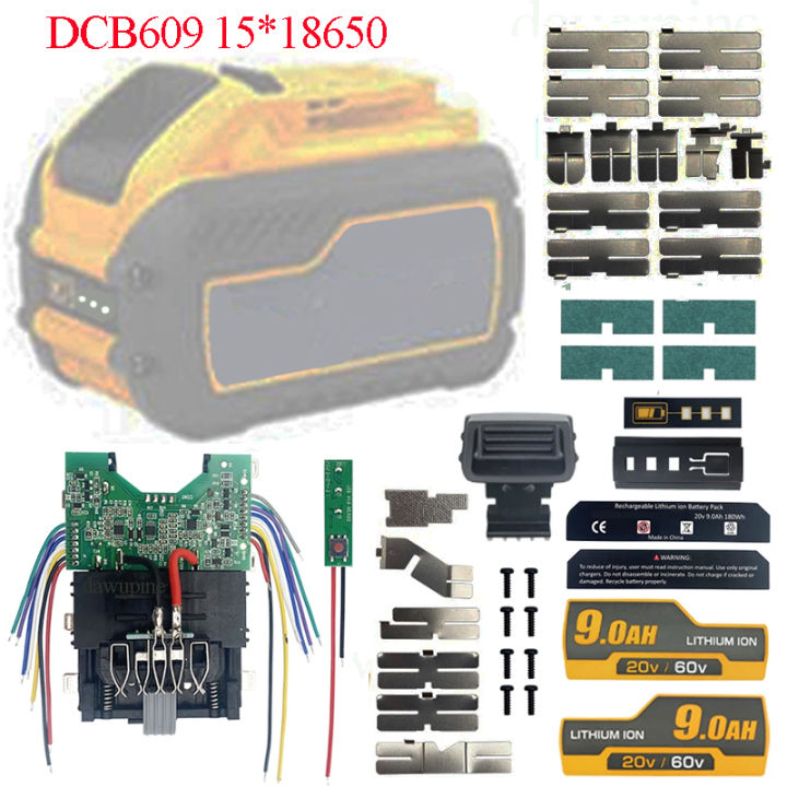 DCB609 Lithium Battery Case BMS PCB Charging Protection Circuit Board ...
