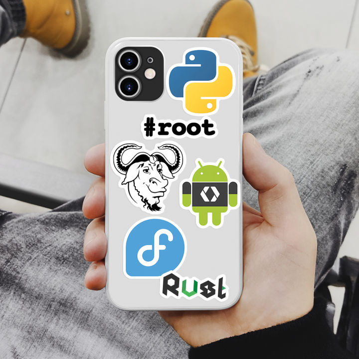 25pcs Development Stickers Programming JS Docker Html Application Geek ...