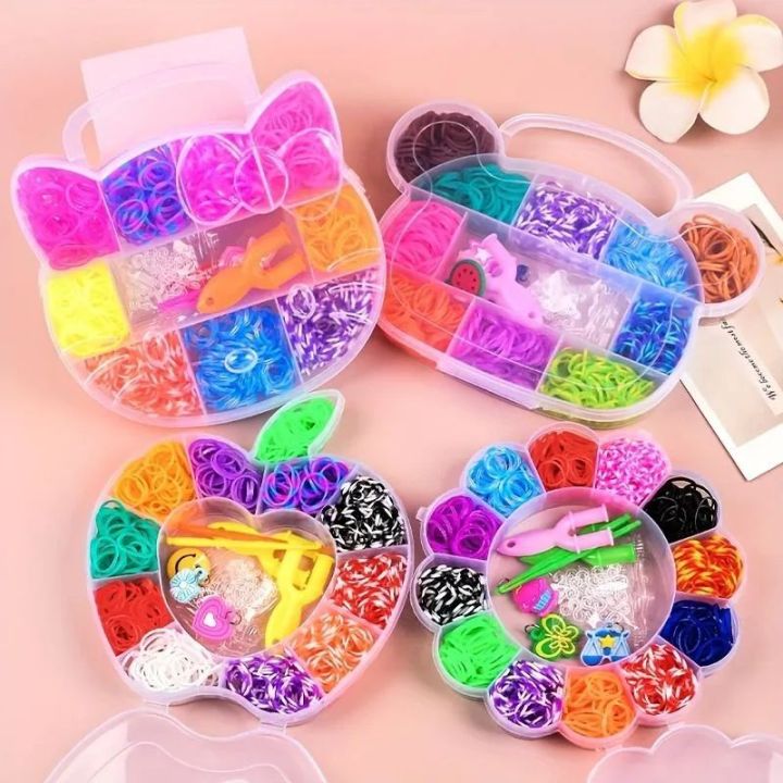 Top Selling Children's Toys DIY Colorful Rubber Loom Bands Refill Kit ...