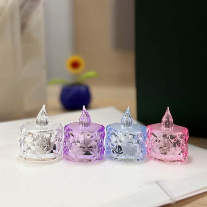 Bles Flameless Transparent Small Night Lamp 5.5*4Cm | Daraz.com.np