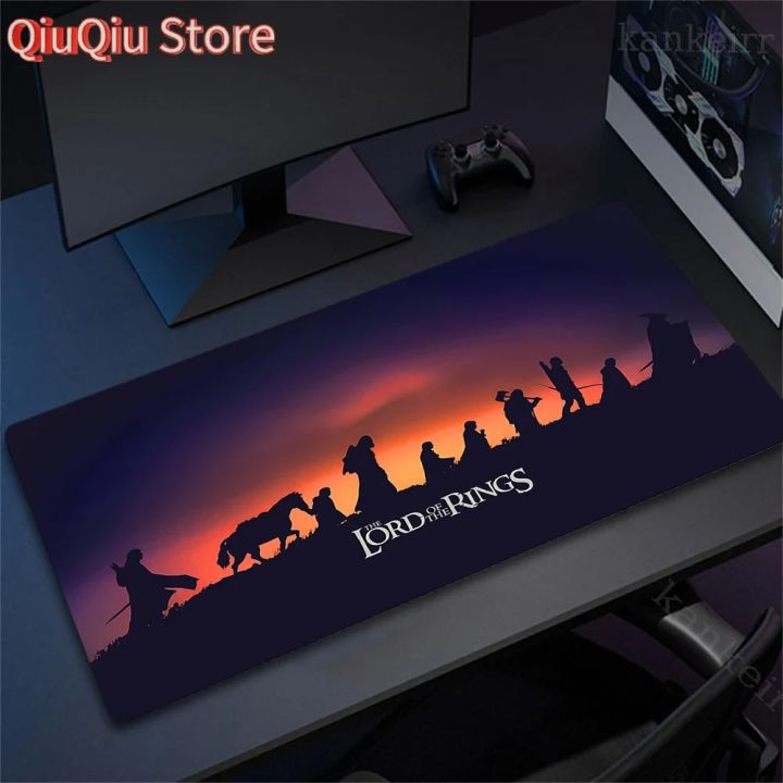 Middle Earth Mouse Pad L-Lords of Rings Computer Desk Mat Gamer ...