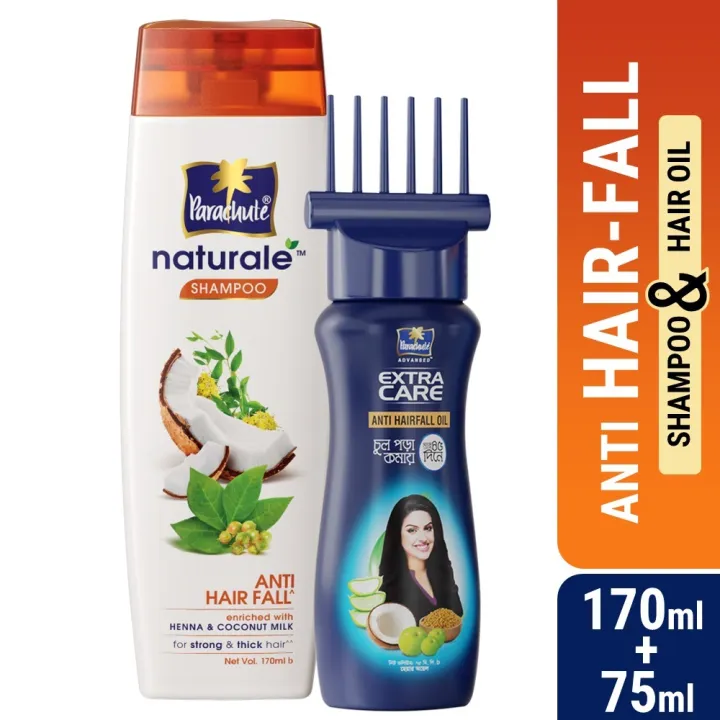 ANTI HAIR-FALL BUNDLE - Parachute Anti Hairfall Oil Extra Care 75ml ...