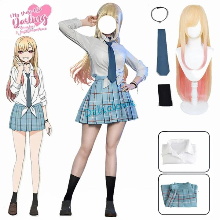 Marin Kitagawa Cosplay My Dress Up Darling JK School Uniform Dress ...