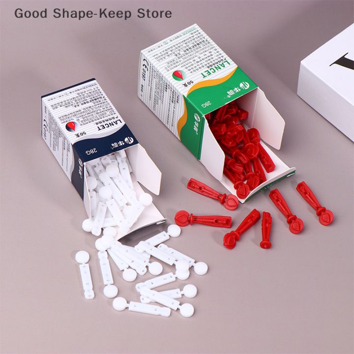 Sterile Lancets Kit for 28G Pen Glucose Meter, Disposable Needles ...