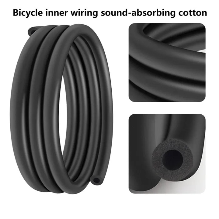 1-3pcs Bike Frame Internal Housing Damper 6mm Foam Sleeve Bicycle Cable ...