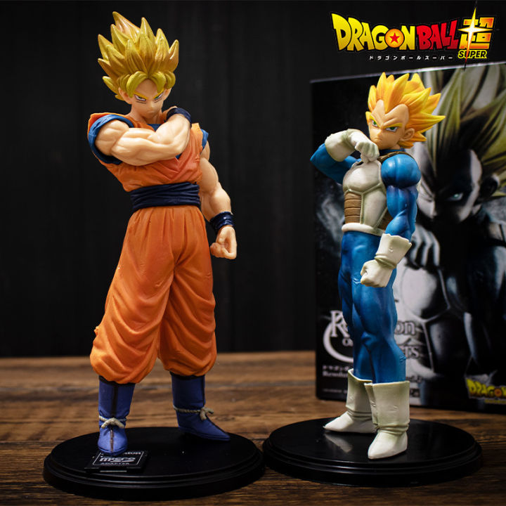 Bandai Dragon Ball 22cm Son Goku Vegeta Figure Super Saiyan Figure ...