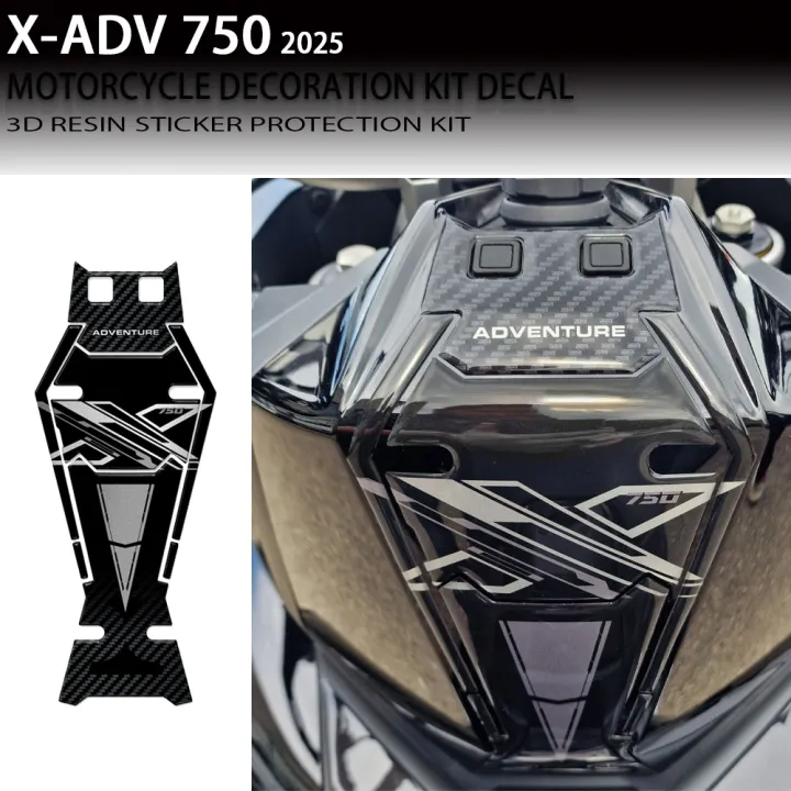3D resin stickers compatible with For Honda X-ADV 750 Central ...