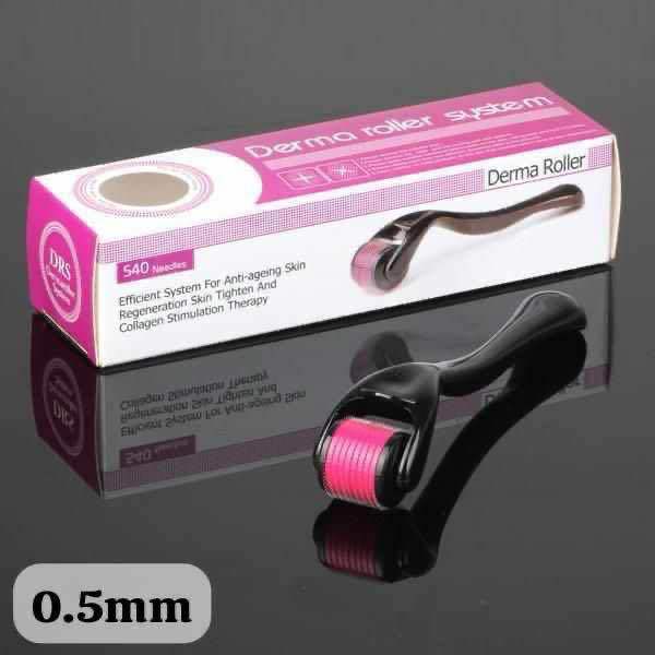 Derma Roller 0.5mm – 540 Titanium Derma Roller for Skin Brightening ...