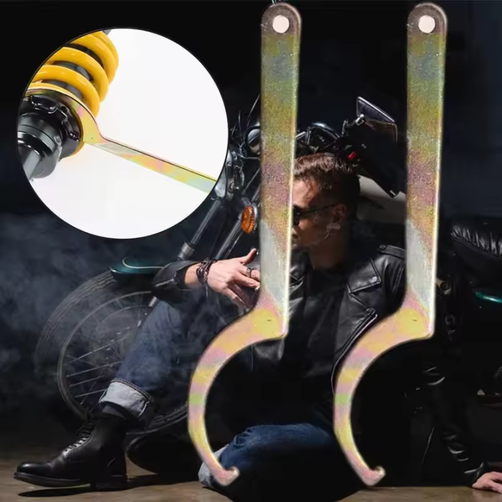 Spring Adjuster Wrench Tools Motorcycle Tool Shock Absorber Suspension ...