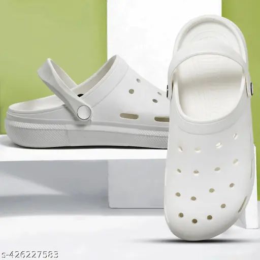 grey Crocs Soft and Comfort Tycoon Rubber | Daraz.pk