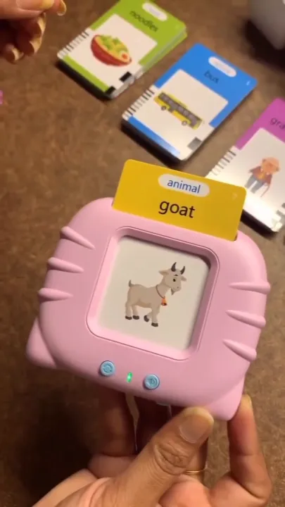 Talking Flash Cards for Kids - Rechargeable English Learning ...